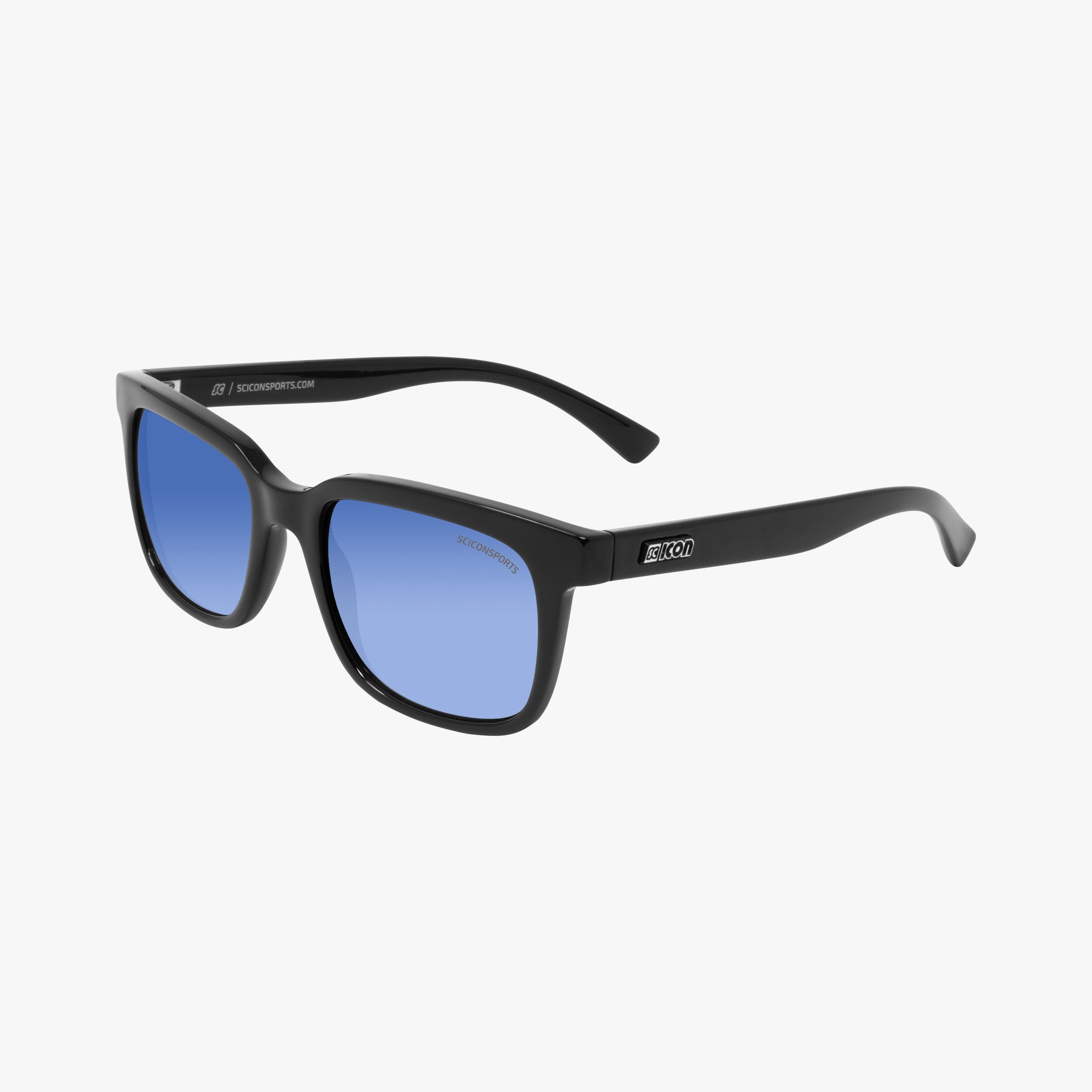 Black Frame/Gradient Blue Lenses Roygo Sunglasses