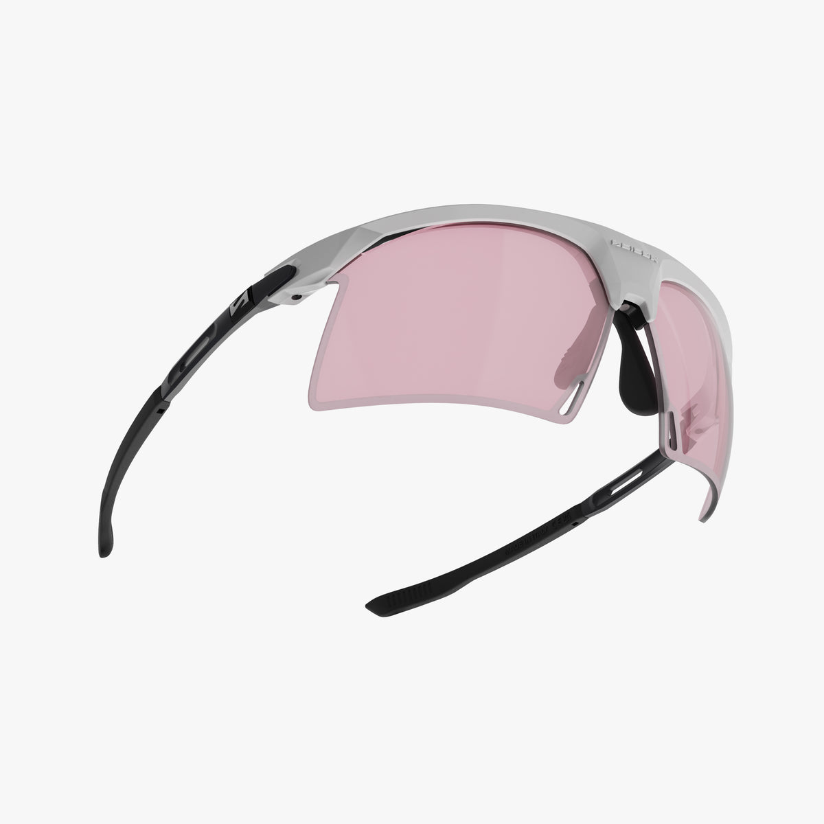Aerobeam Titanium Sport Sunglasses White Photochromic | Scicon Sports