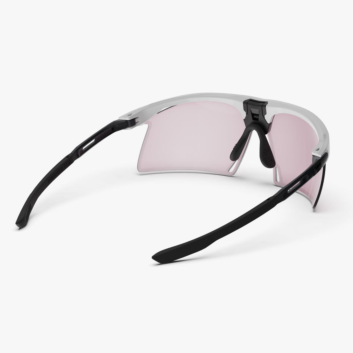 Aerobeam Titanium Sport Sunglasses White Photochromic | Scicon Sports