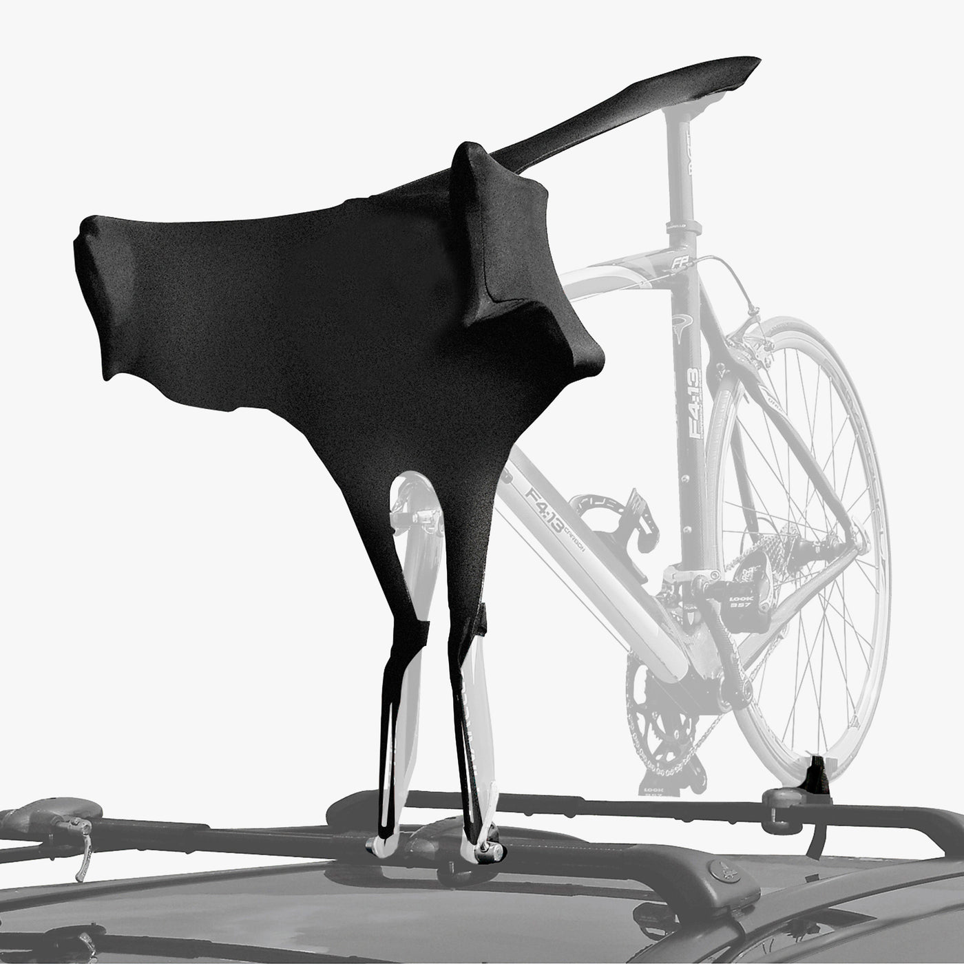Black Roof Rack Road Bike Cover | Scicon Sports